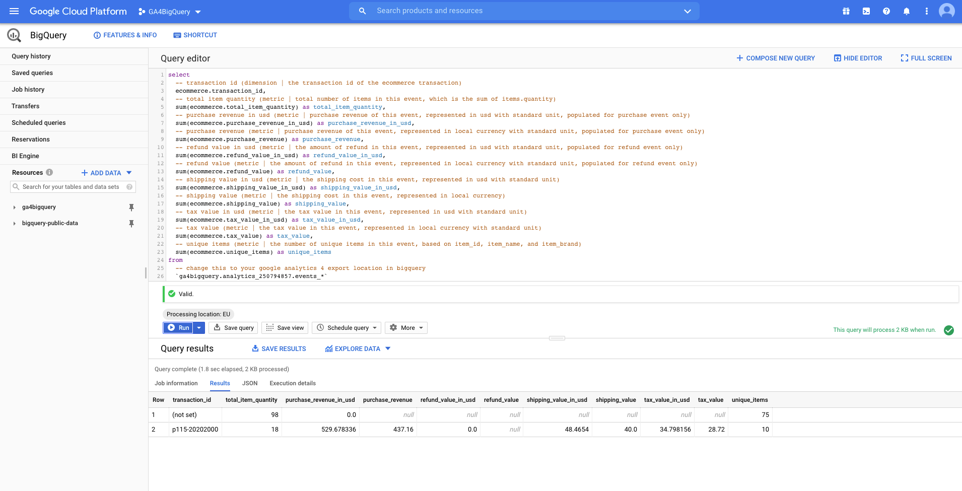 Ecommerce: dimensions & metrics (GA4) Ecommerce: dimensions & metrics (GA4)