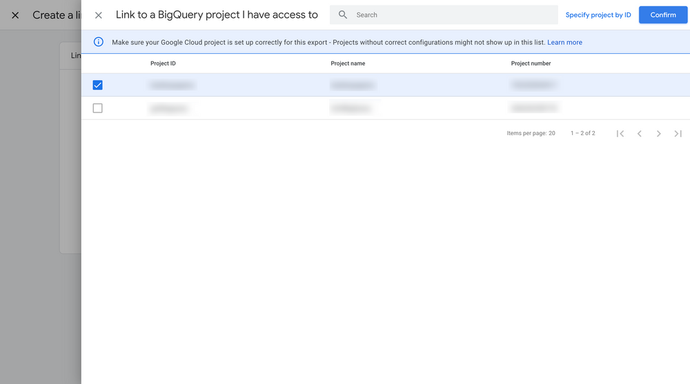 How to set up BigQuery linking in your Google Analytics 4 property